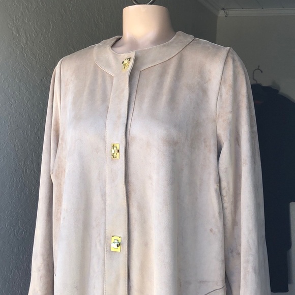 Gretchen Scott Designs | Jackets & Coats | Gretchen Scott Long Suede ...